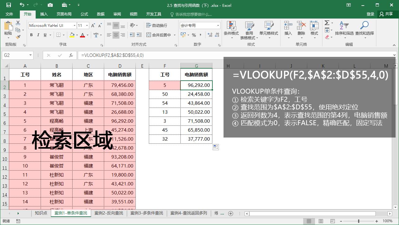 怎样快速掌握 VLookup？ - 知乎