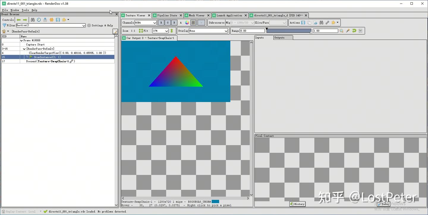 DirectX11学习例子001: directx11_001_triangle 渲染一个三角形 - 知乎