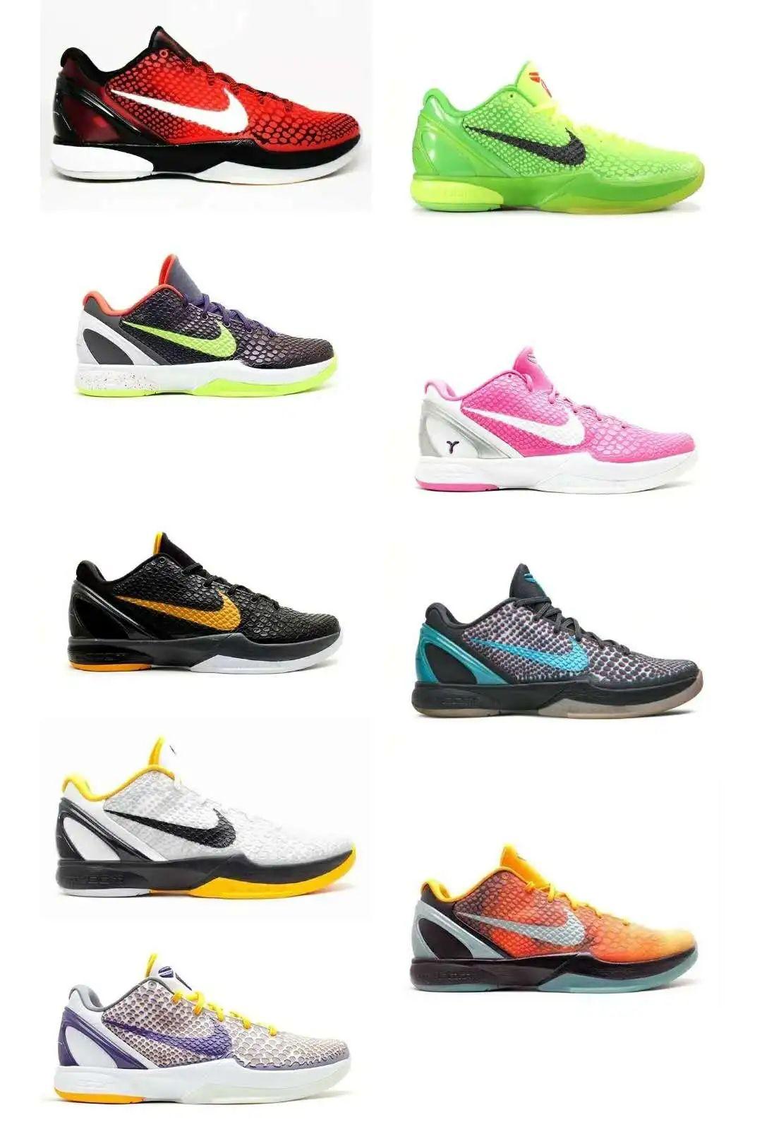 十年之后Kobe 6再次回归！9款主题配色全部发售！ - 知乎