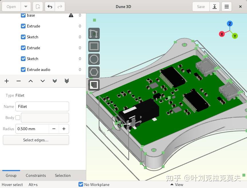 开源科学工程技术软件介绍3 – 参数化三维3D软件Dune 3D - 知乎