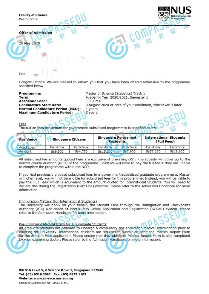 收官在即！这14枚NUS统计学offer录取者的背景如何？ - 知乎