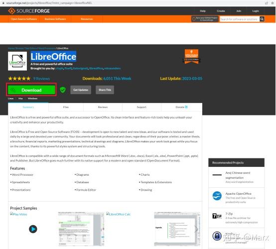免费开源办公软件LibreOffice 7.4.6下载安装（Windows） - 知乎