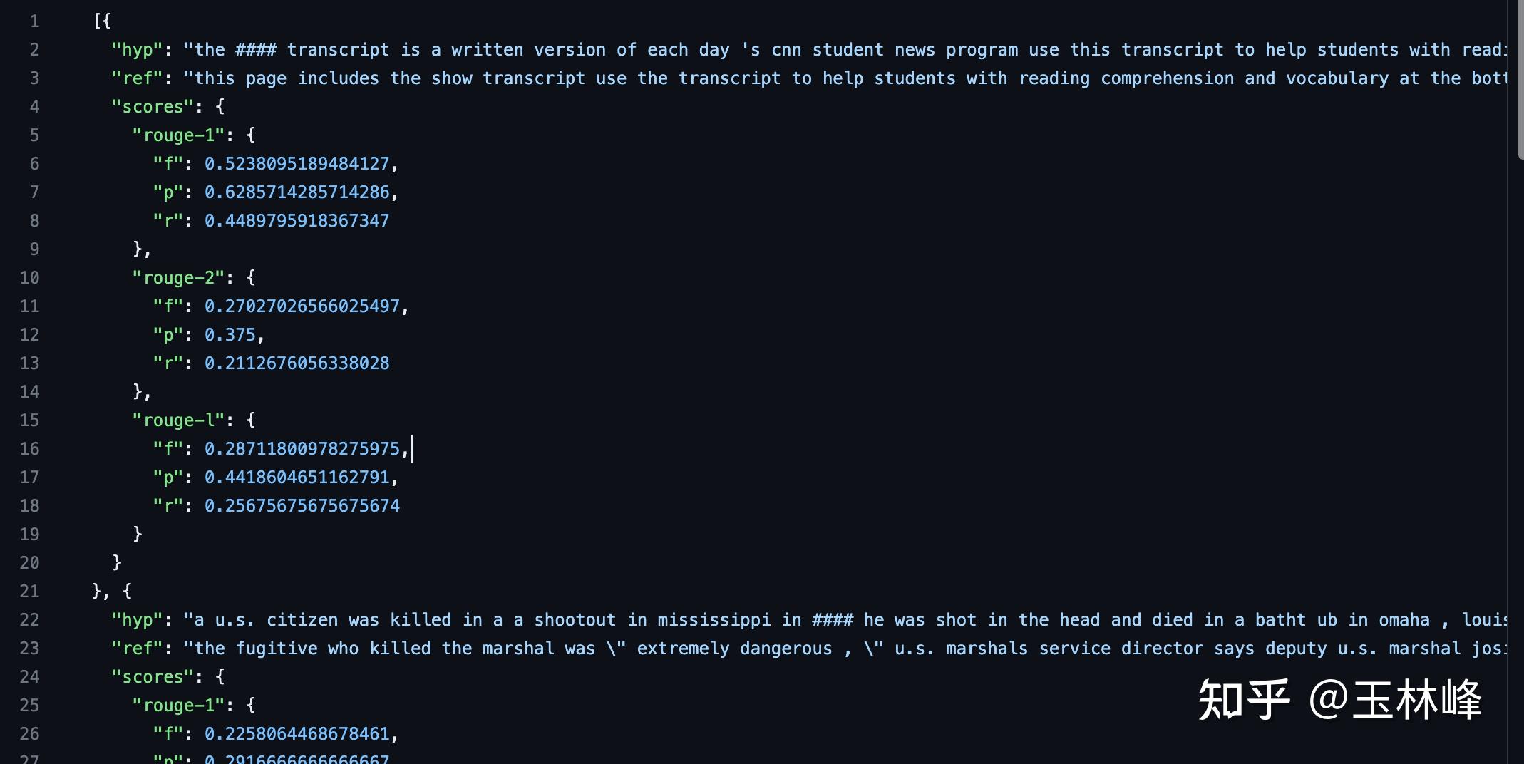 【NLG】(二)文本生成评价指标——ROUGE原理及代码 - 知乎