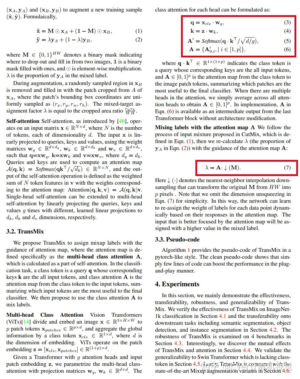 TransMix：将基于Mixup的方法推向增强视觉Transformers - 知乎