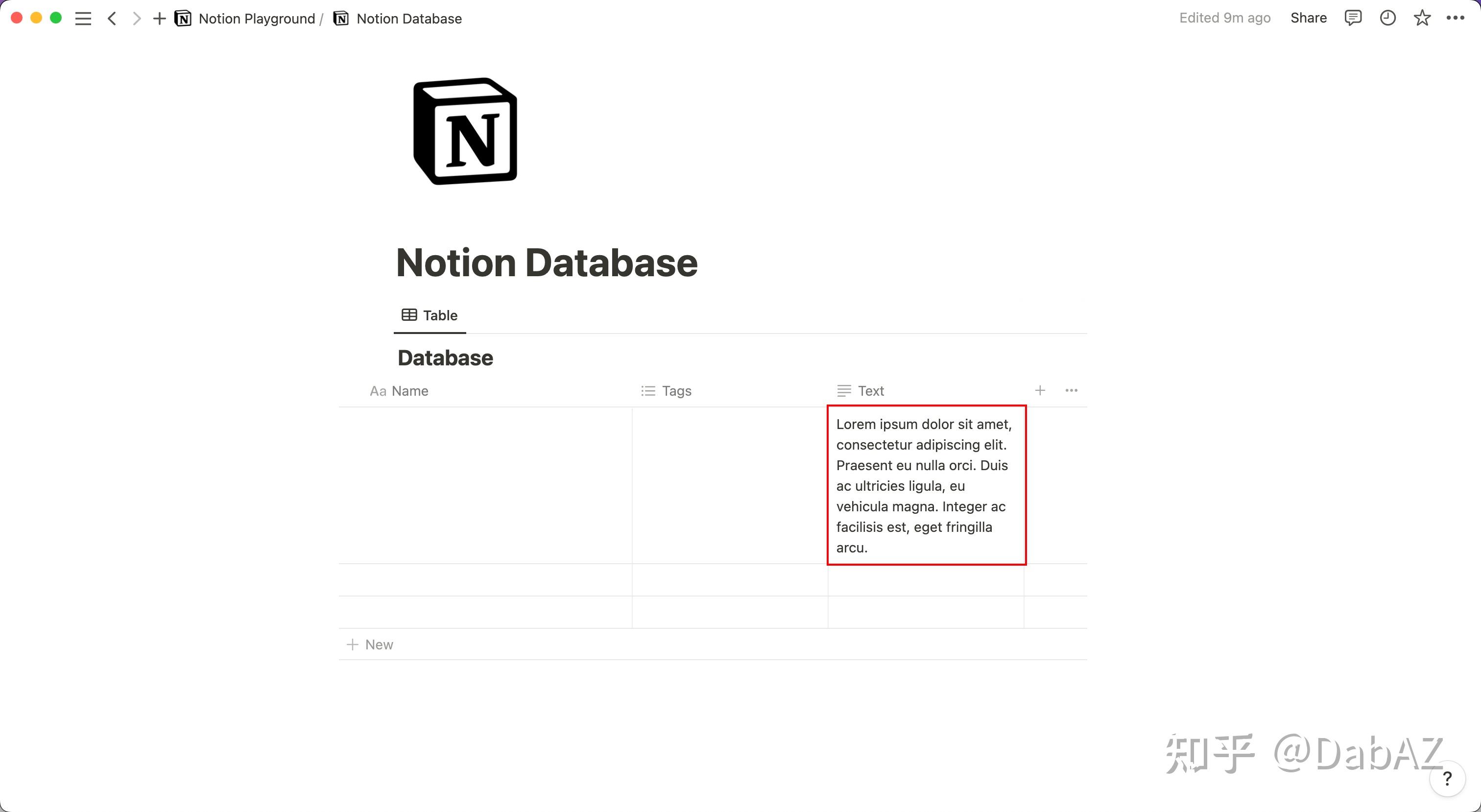 Notion Database（数据库）简明教程（第一部分） - 知乎