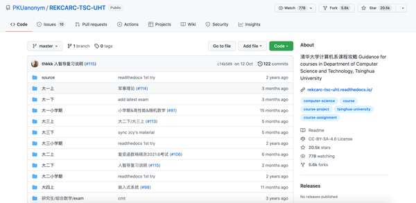 GitHub 开源计算机课程攻略 yyds - 知乎