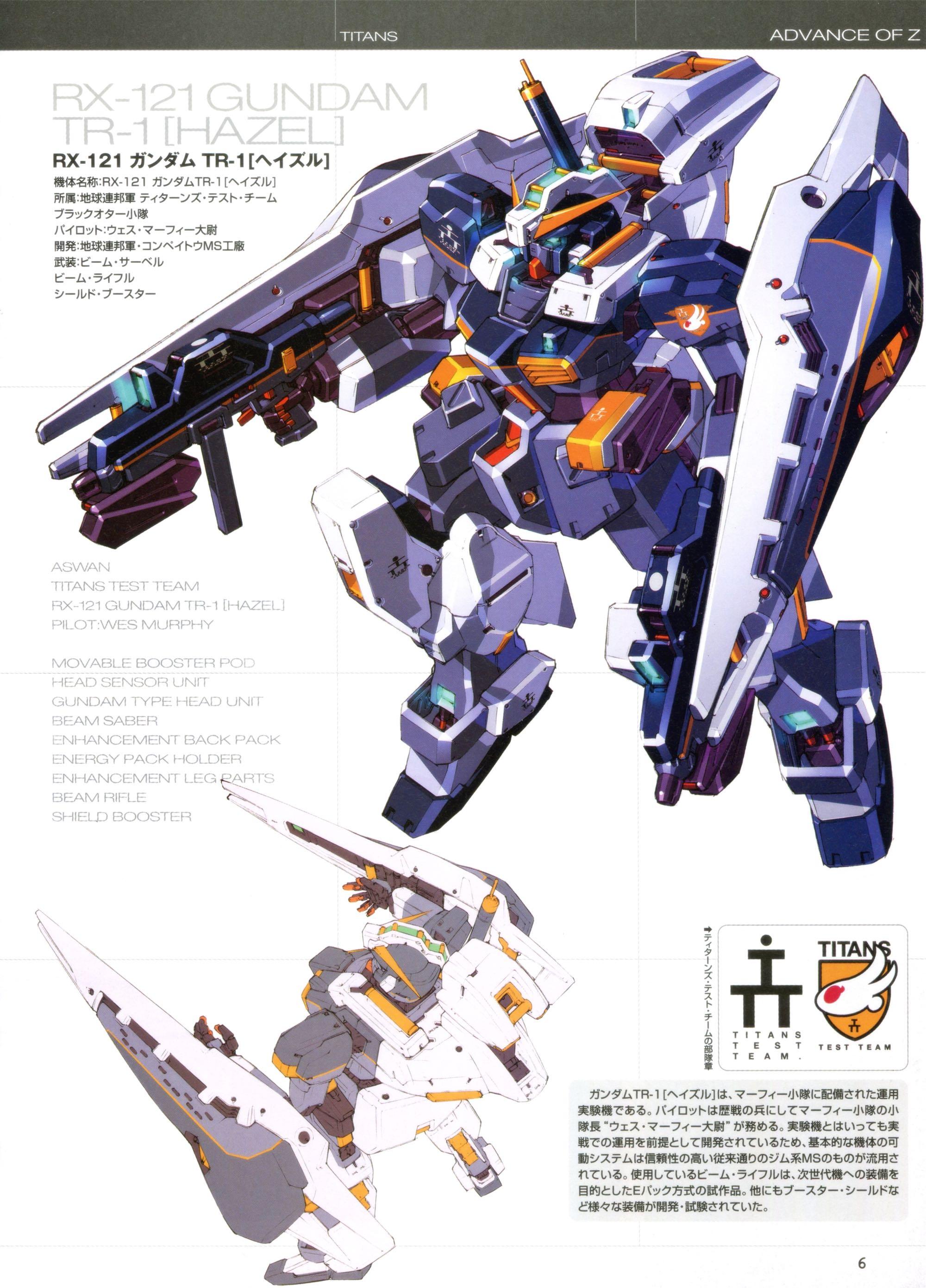 【AOZ】T3部队/提坦斯测试部队（兔子团）TR系列机体名称考证 - 知乎