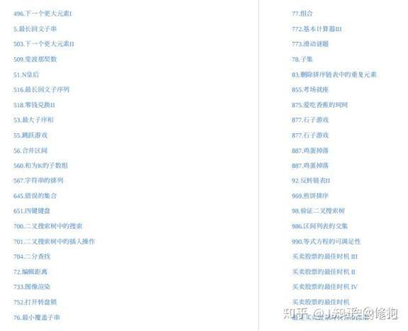 14 天肝完这 110 道 LeetCode 算法题小抄，喜提 8 个大厂 offer - 知乎