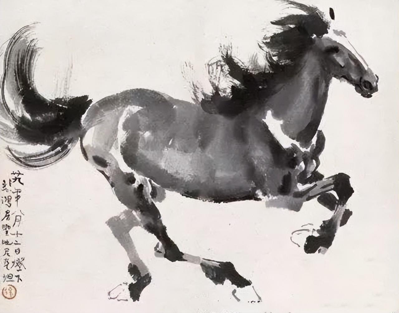 76幅徐悲鸿国画马，名不虚传！