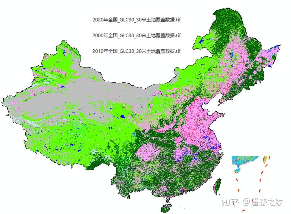 GLC30土地覆盖数据 - 知乎