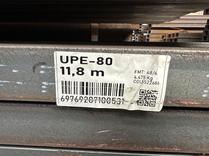 UPE欧标槽钢 UPE80 - 知乎