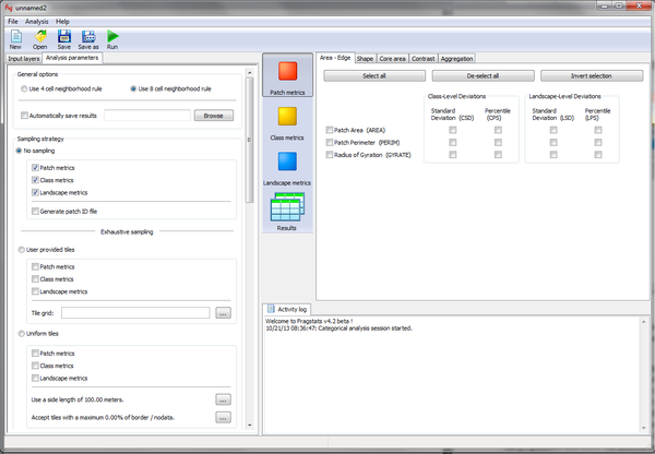 Fragstats官方入门教程2 完整的分析流程【重点】 - 知乎