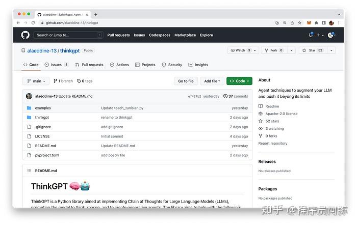 探索 ThinkGPT：将 AI 转变为强大思维机器的尖端 Python 库 - 知乎