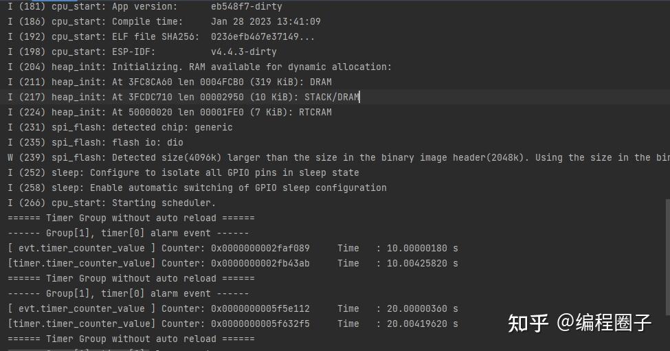 ESP-C3入门5. 使用通用计时器 - 知乎