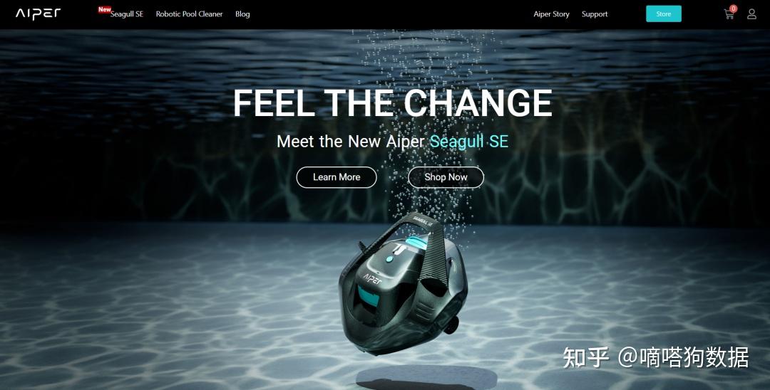 获超百万美金融资！出海品牌Aiper机器人排名第三，占据美国市场 | 嘀嗒狗 - 知乎
