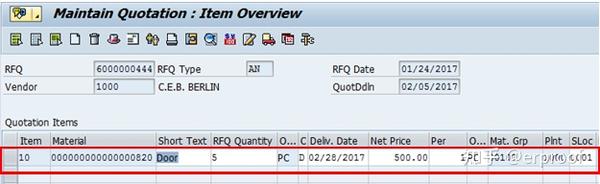 SAP MM课程 3.4 采购订单（参考RFQ） - 知乎