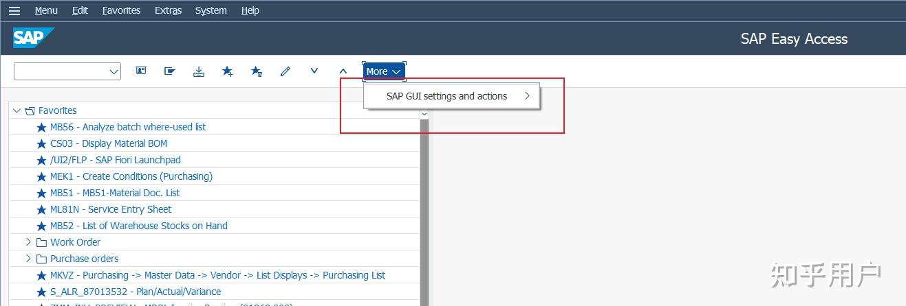 sap gui 750如何设置成740风格？ - 知乎