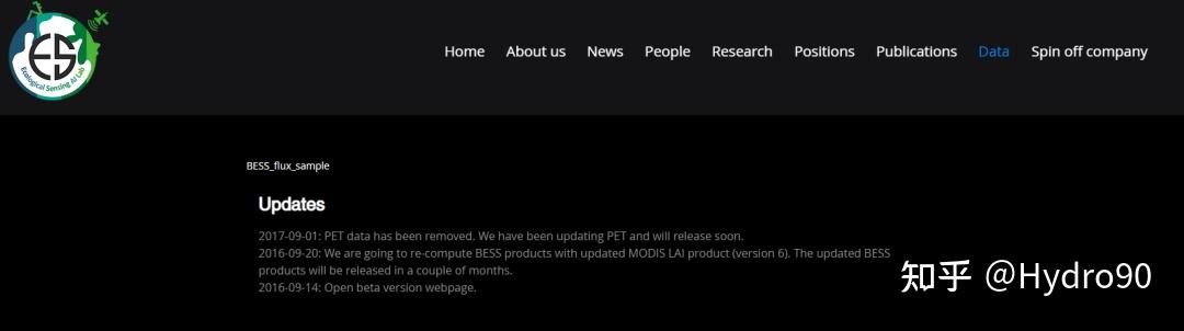 BESS（Breathing Earth System Simulator）数据集介绍及下载 - 知乎