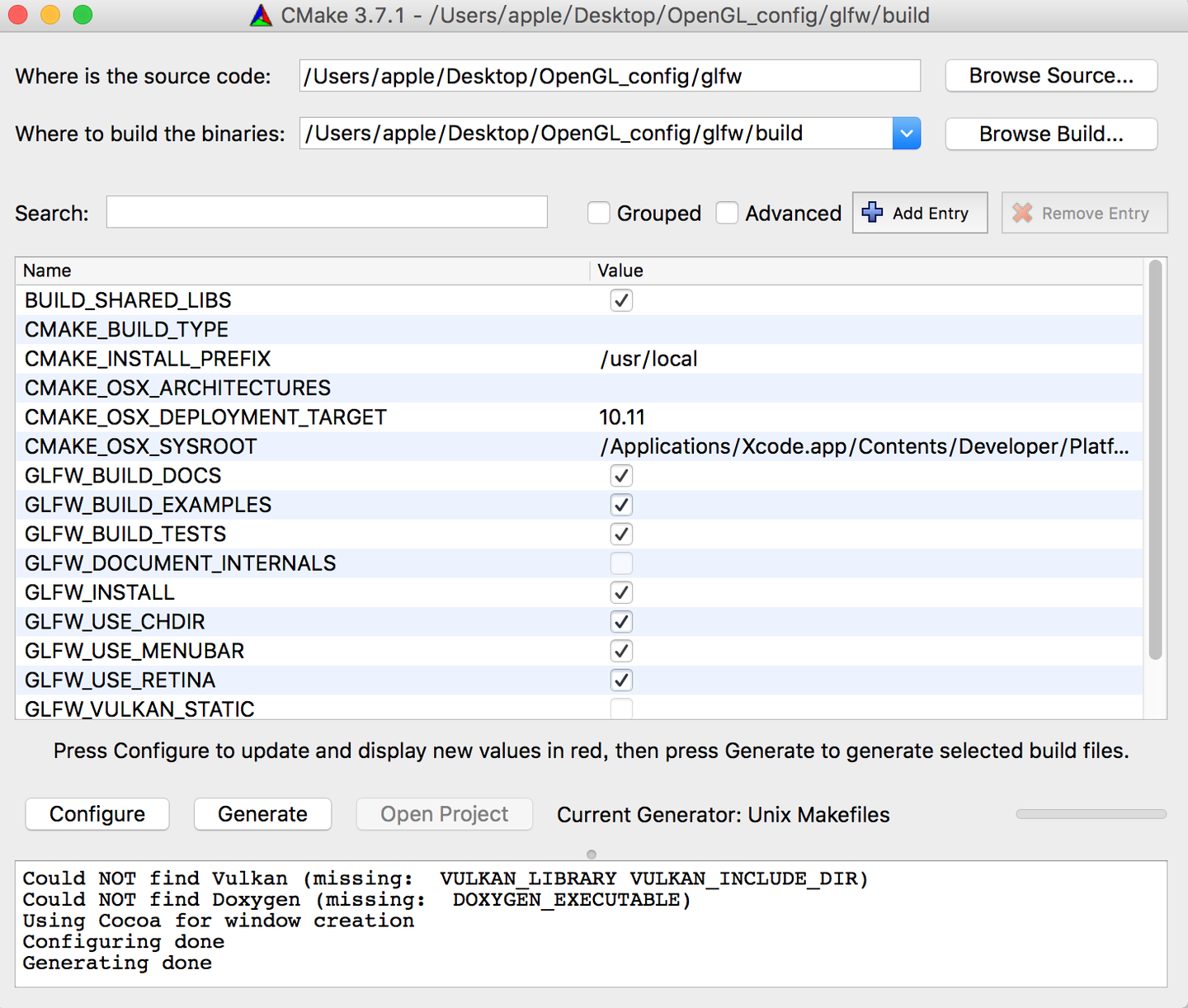 Mac系统下配置OpenGL环境（小白自学版） - 知乎