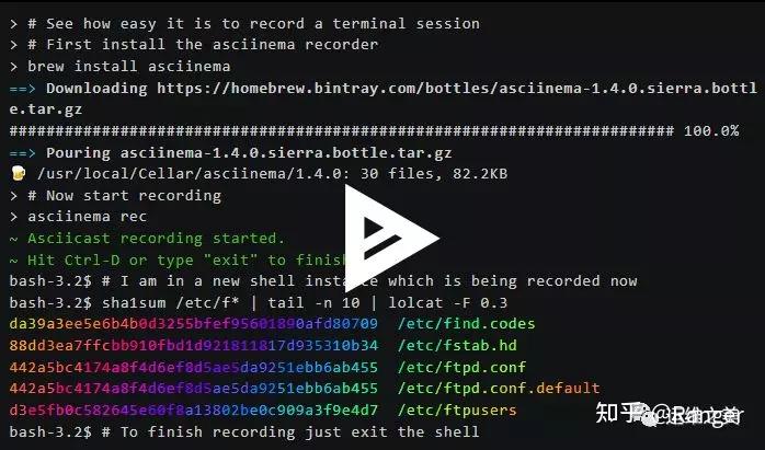 25 个 Linux 下最炫酷又强大的命令行神器 - 知乎