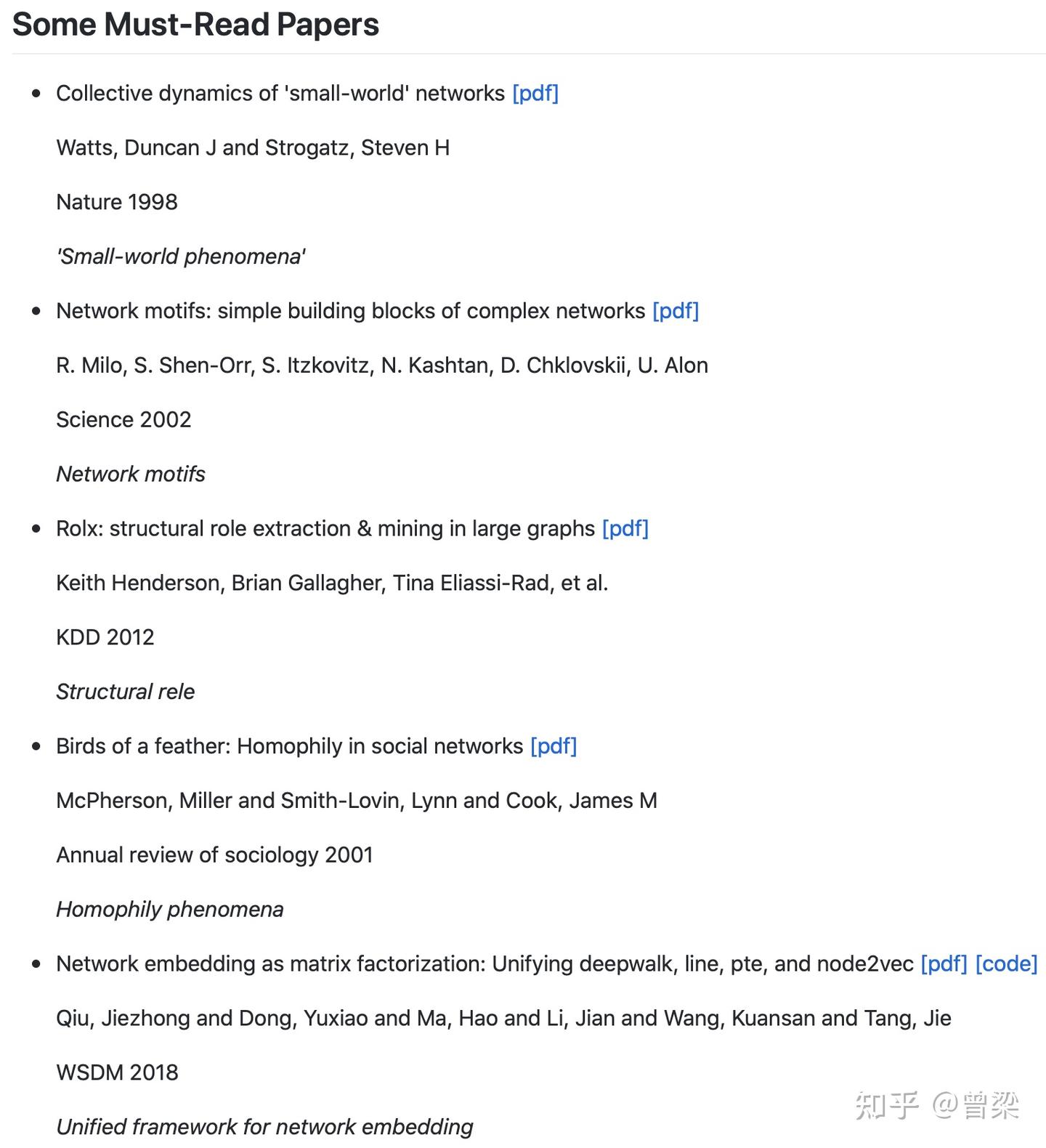Awesome Deep Graph Representation Learning - 知乎