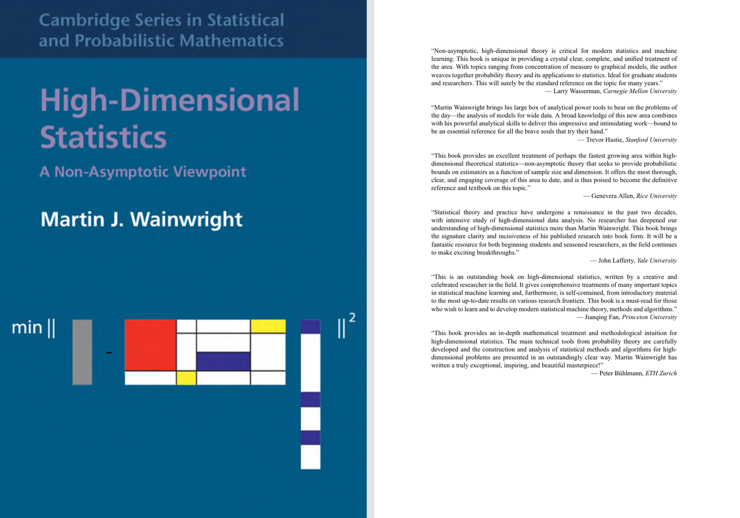 Cambridge Series in Statistical and Probabilistic Mathematics - 知乎