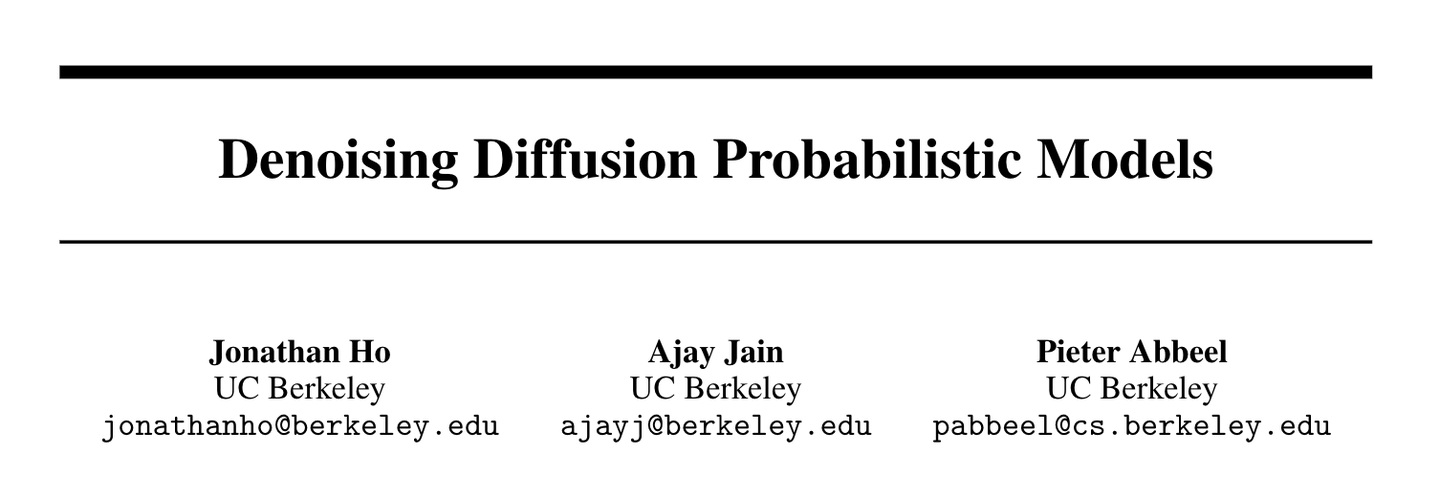 Denoising Diffusion Probabilistic Model(DDPM) - 知乎