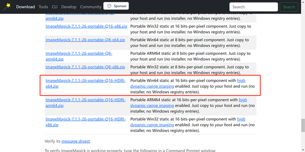 windows下载安装ImageMagick - 知乎