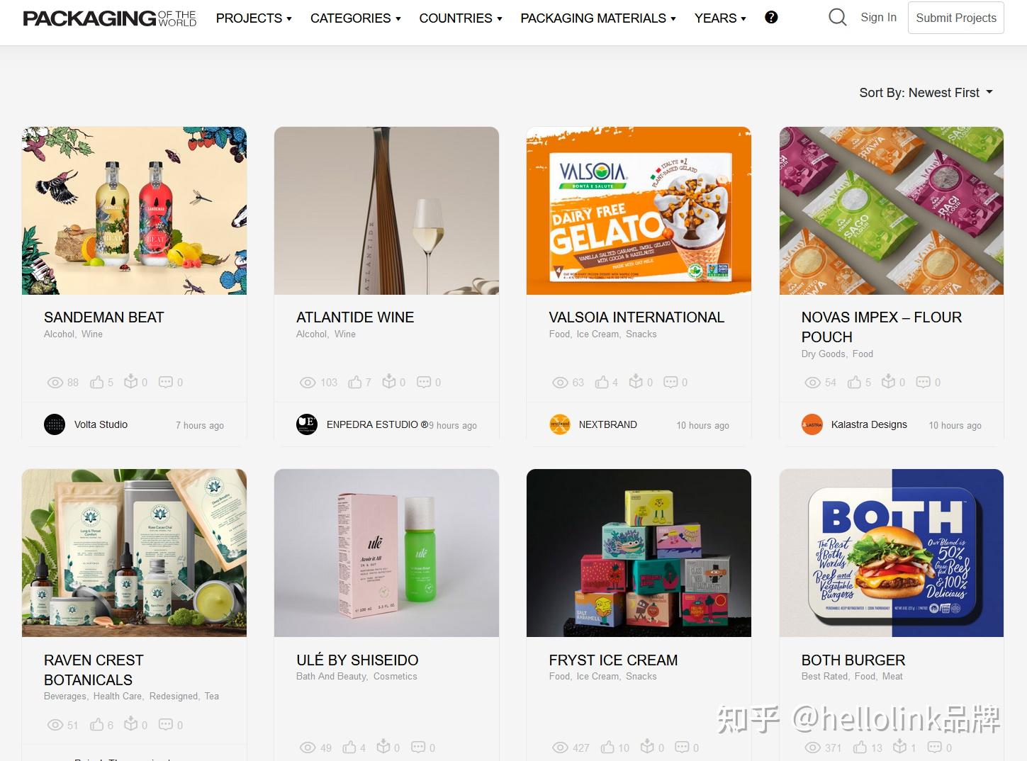 分享几个国内外不错的的包装设计网站 - 知乎