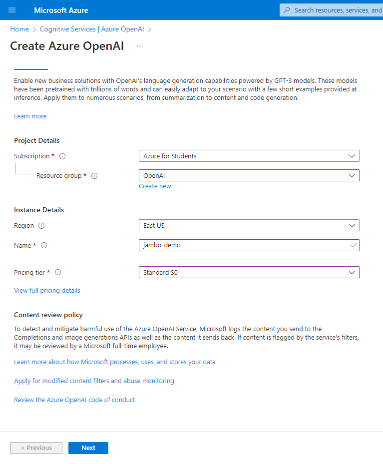 用 Python 调用 Azure OpenAI API - 知乎