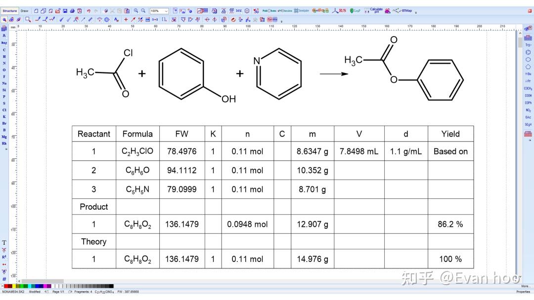 ChemDraw最佳替代软件：ACD/ChemSketch - 知乎