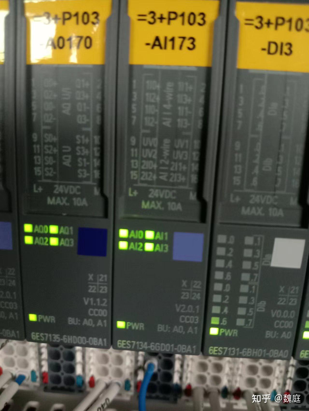 模拟量模块6ES7134-6GD01-0BA1接线 - 知乎