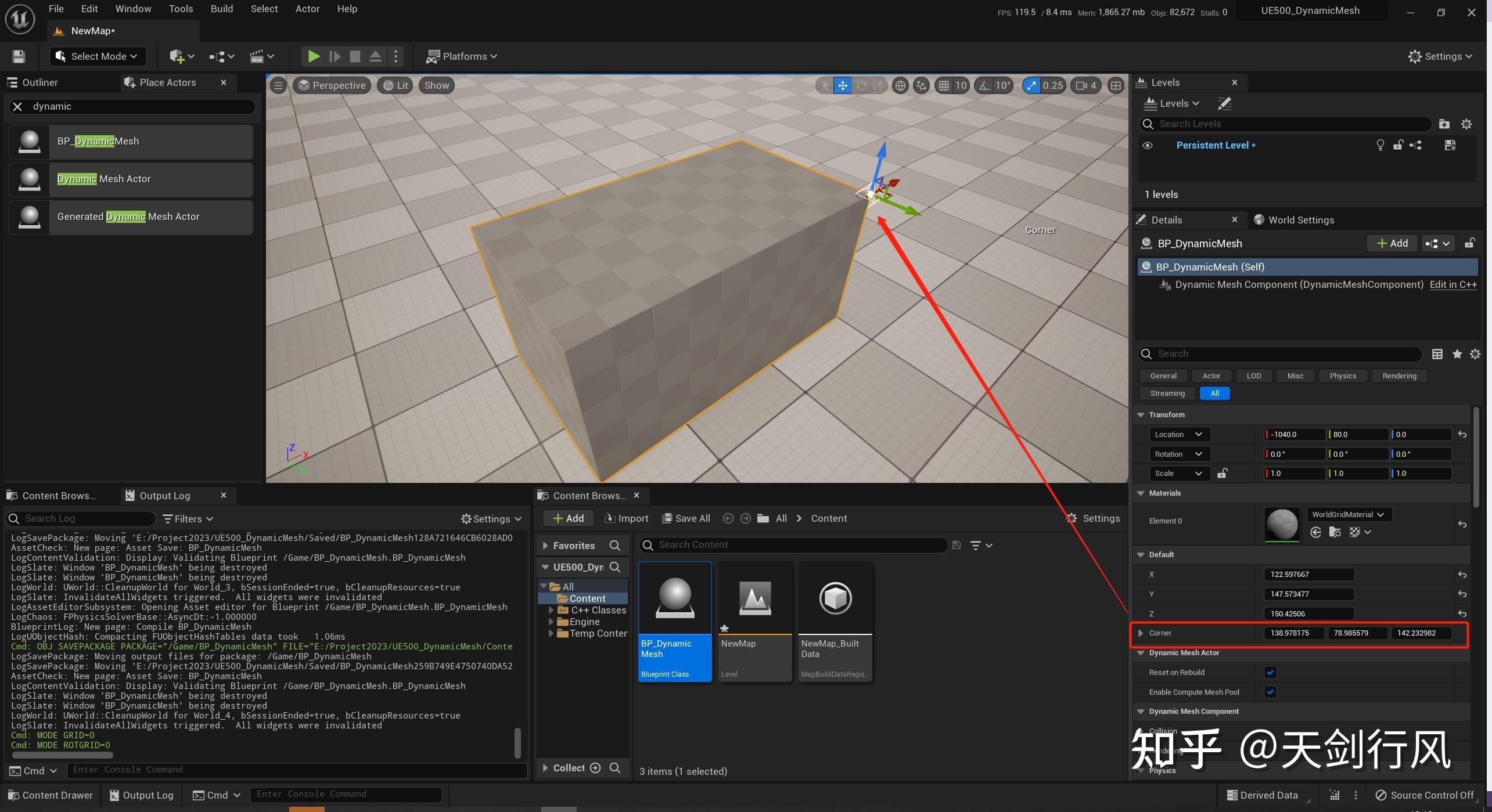 UE5-动态网格体-1 - 知乎
