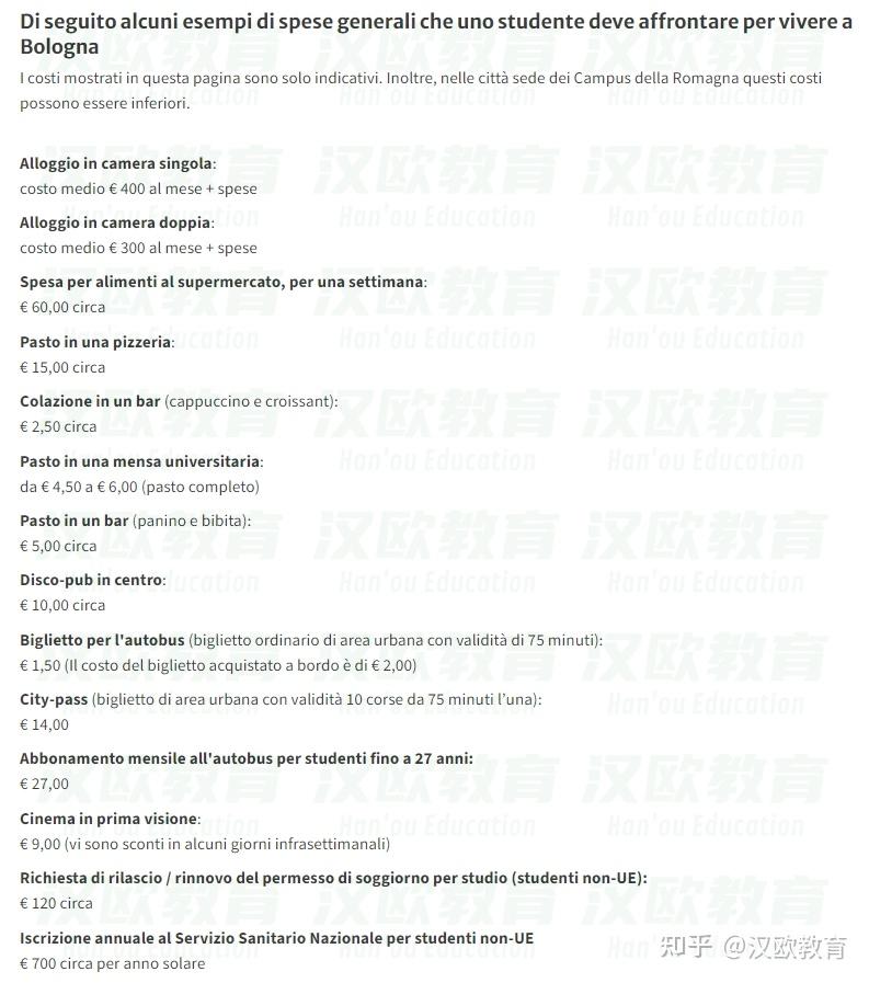 QS133的博洛尼亚大学英授硕士项目盘点来了！ - 知乎