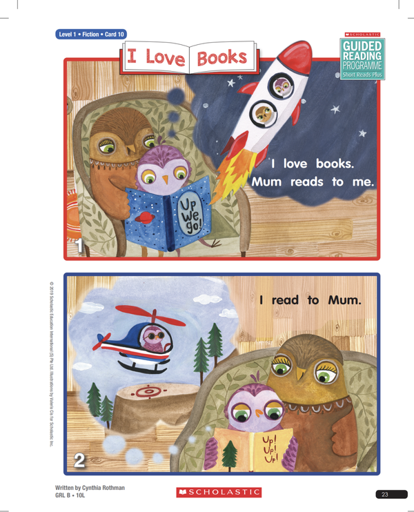 Scholastic Guided Reading Short Reads Plus 学乐深度阅读 分级阅读教学 Level 1-9 教材 ...