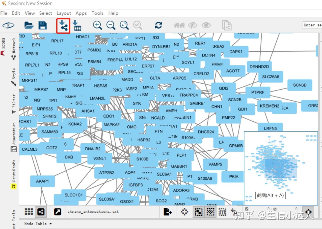 Cytoscape使用方法及插件MCODE和Centiscape的使用 - 知乎