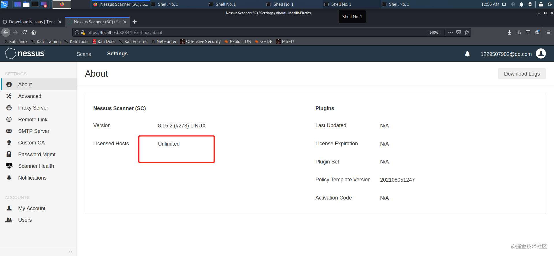 2022 破解Nessus8.15最新版详细演示 - 知乎