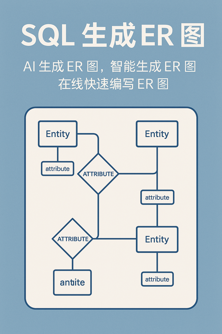 SQL生成ER图/AI生成ER图，智能生成ER图/在线快速编写ER图 - 知乎