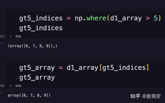 Numpy第3练：如何从数组中提取符合条件的元素？ - 知乎