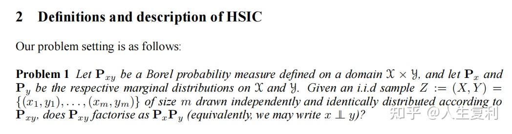 使用Hilbert-Schmidt independence criterion (HSIC)做两个变量的独立性检验 - 知乎