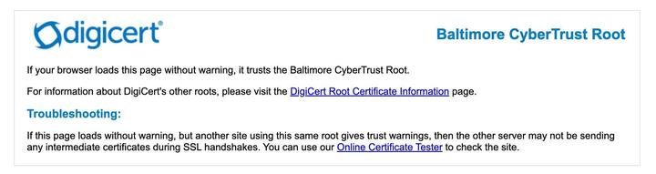 Baltimore CyberTrust Root 根证书到期对SAP CPI 集成的影响 - 知乎