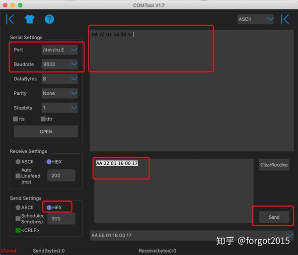 macOS 串口调试工具 comtool 使用介绍 - 知乎
