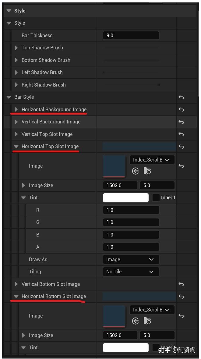 UE ScrollBox样式设置 - 知乎