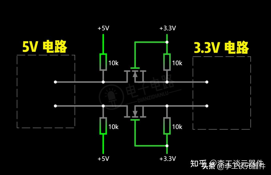 通讯电平转换电路实例讲解，工作原理+原理动图展示，通俗易懂 - 知乎