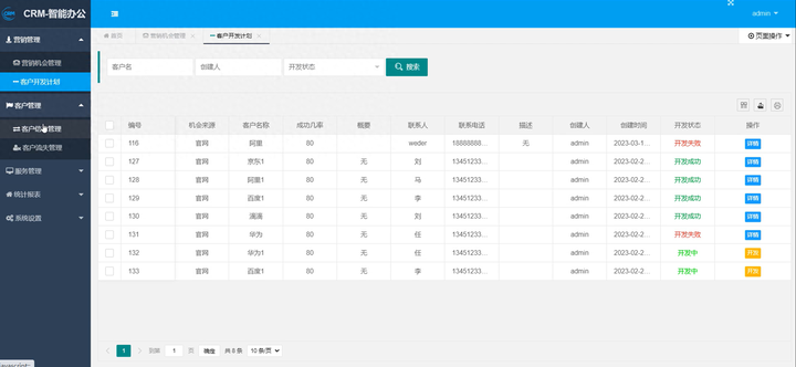 基于java SpringBoot CRM客户关系管理系统设计 - 知乎