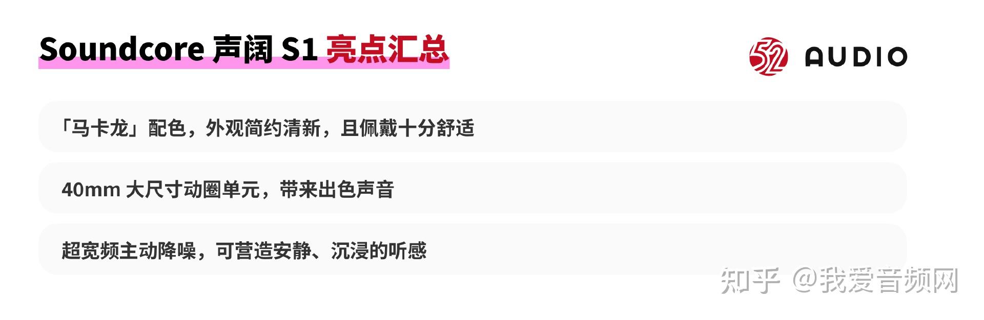 soundcore声阔S1头戴式耳机评测：双小金标加持，宽频降噪超沉浸 - 知乎