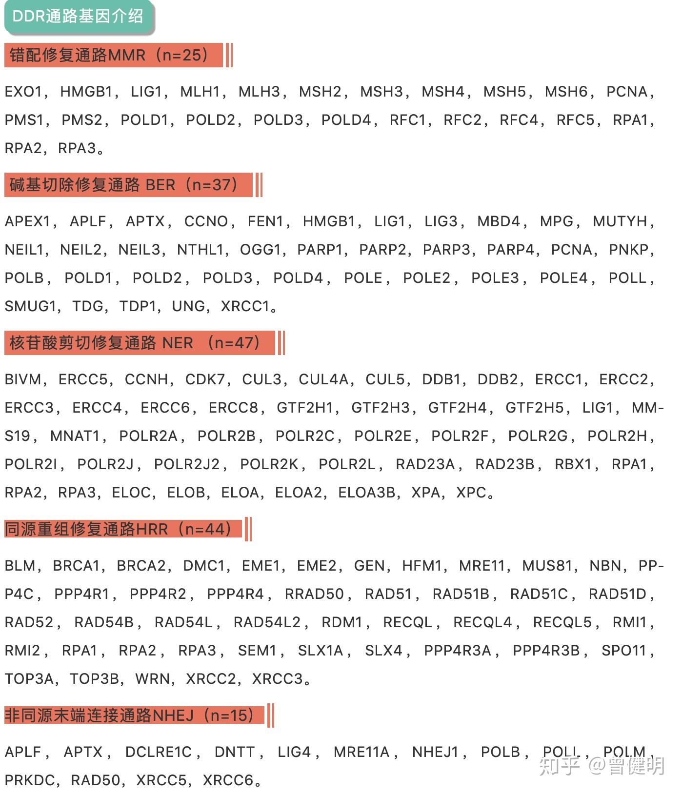 拿到7个DDR通路的基因集-学徒作业 - 知乎