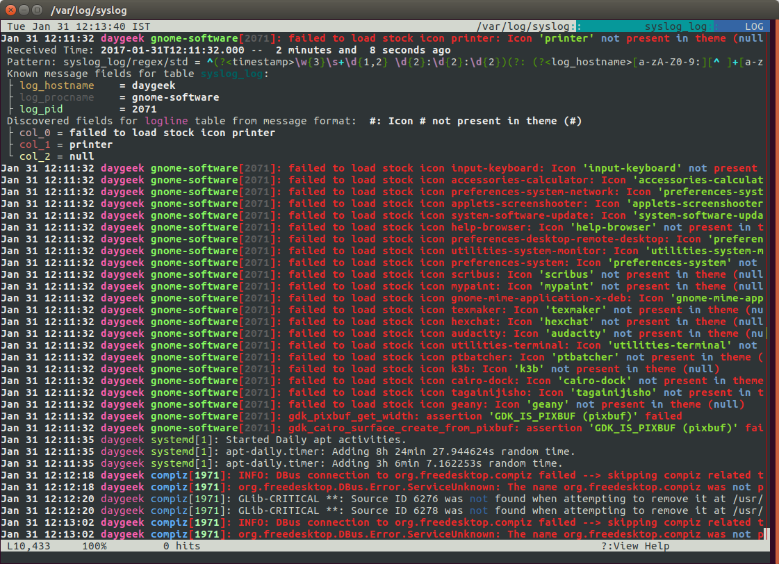 lnav：Linux 下一个基于控制台的高级日志文件查看器 - 知乎