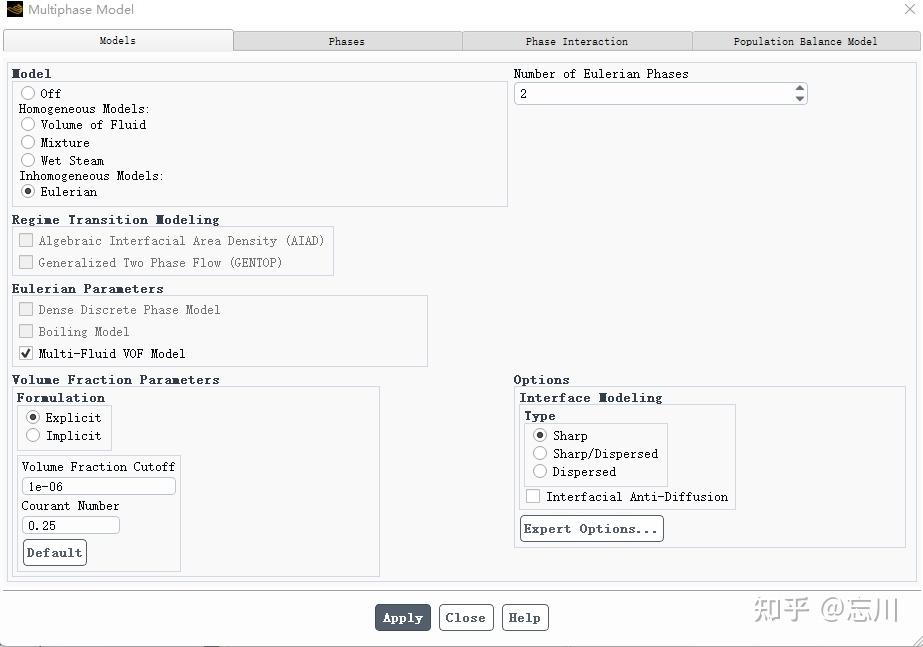 Fluent案例01 欧拉多相流——水箱注水 - 知乎