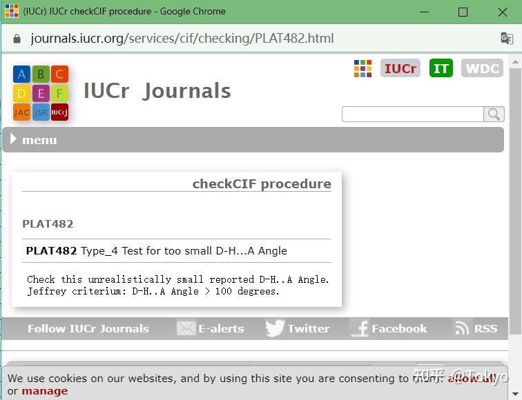 CheckCIF-B级警报PLAT482的解决示例1.0 - 知乎